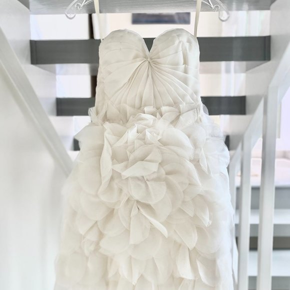 Sarah Seven | Dresses | Custom Sarah Seven Wedding Dress | Poshmark